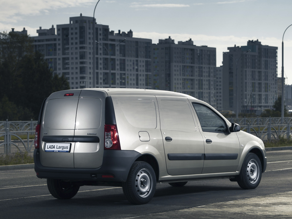 My perfect Lada Largus Furgon. 3DTuning - probably the best car ...