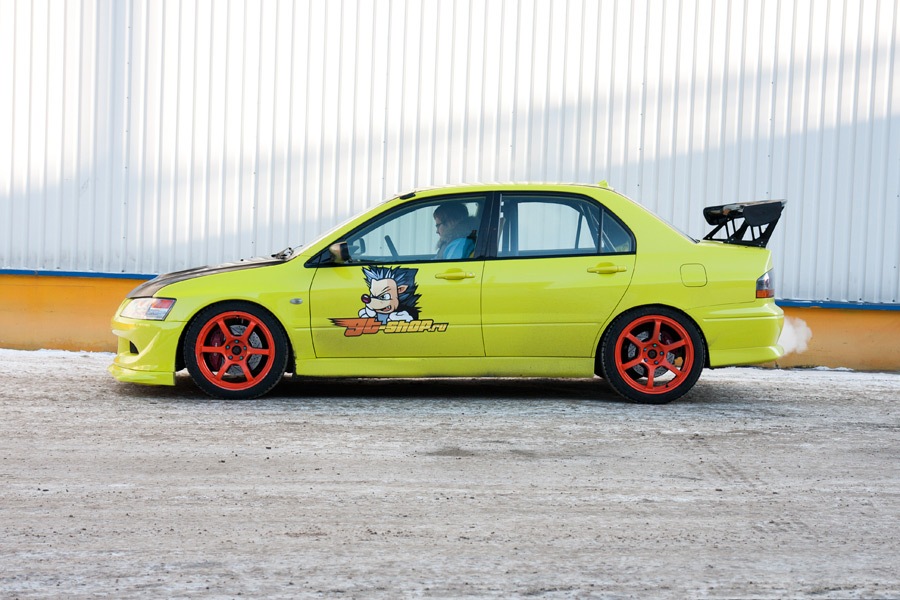 My perfect Mitsubishi Lancer Evo VII. 3DTuning - probably the best car ...